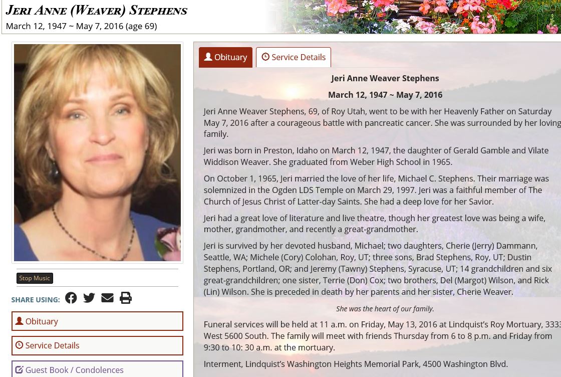 Weber High School Class of 1965